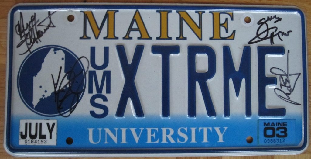 Autographed Plates | Van Halen Plates