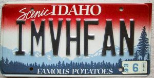 Van Halen Plates | Van Halen Plates