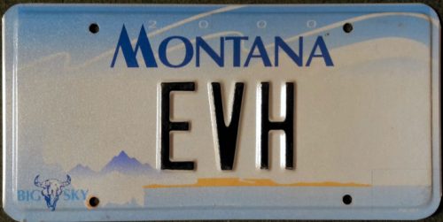 Van Halen Plates | Van Halen Plates