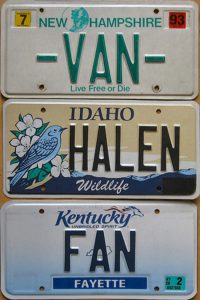 Van Halen Plates | Van Halen Plates